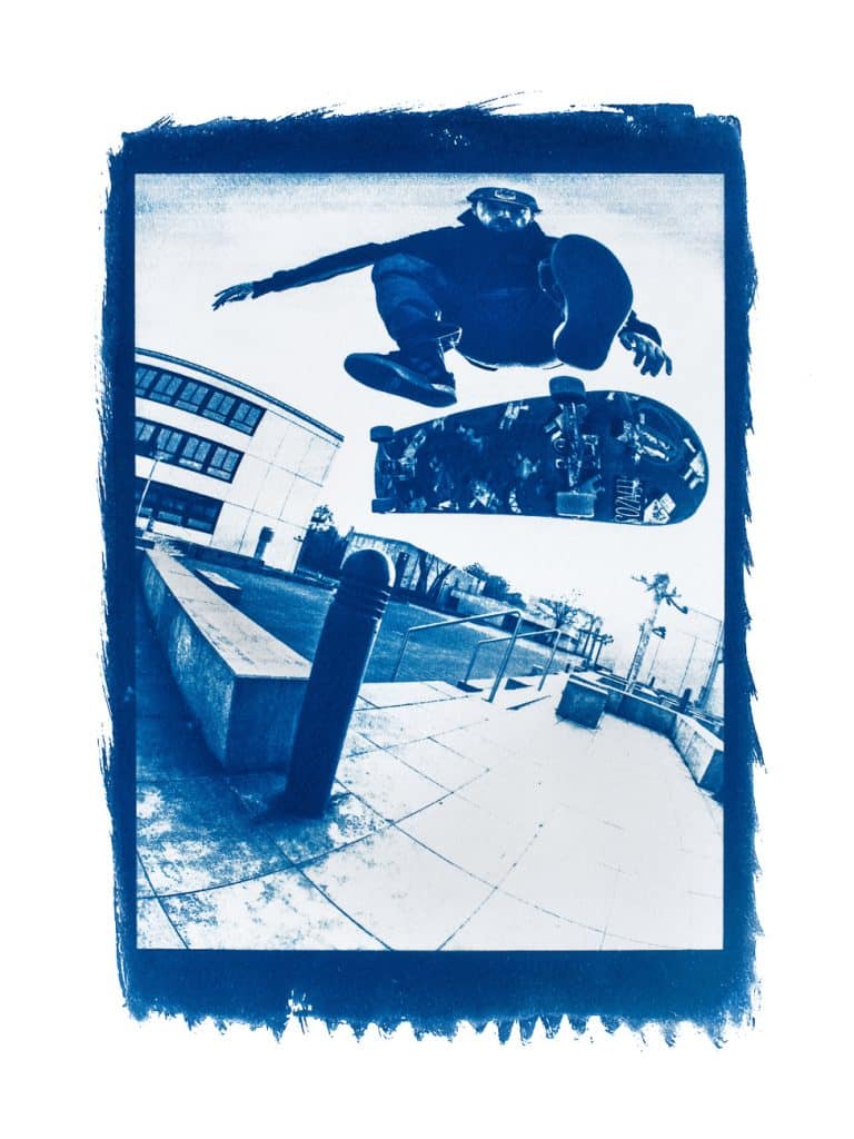 Cyanotypes by Robert Christ - Irregular Skateboard Magazin